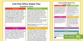 The Antarctic Aistear Planning Template (teacher made)