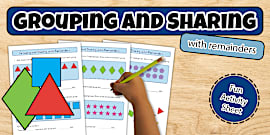Grade1 Grouping and Sharing Activity Sheet