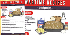 WW2 Pancakes Recipe KS2