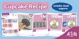 10 Step Sequencing Cards Making a Cake