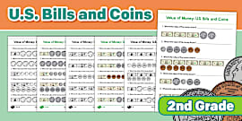 Pictures of US Currency | Resource | Twinkl USA