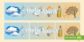 The Gifts of the Holy Spirit Display Poster (teacher made)