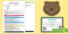 FREE! - Food Posting Activity Busy Bag Prompt Card and Resource Pack to