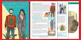 What Can You Do To Feel Less Lonely? Worksheet - Twinkl