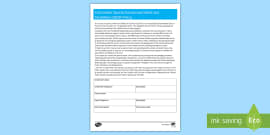 Biting Policy Childminders - Childminding Documents - Twinkl