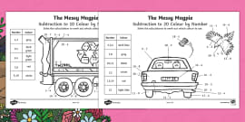 The Messy Magpie Grid References Worksheets