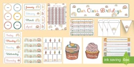 Rainbow Themed Classroom Decorations - Primary Resources