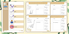 Dinosaur Dig CVC Words Activity