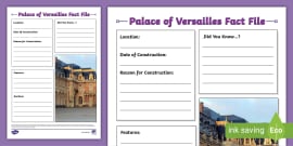 Kaiser Wilhelm II Fact File Template (Hecho por educadores)