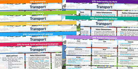 Lesson Plan | Means of Transport (teacher made) - Twinkl