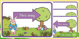 Outdoor Easter Egg Hunt Clues | Fun Easter egg hunt rhymes!