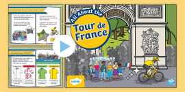 👉 French: Tour de France Jersey Colouring Activity