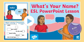 FREE! - First ESL Lesson For Young Learners - ESL Beginners Lesson 1