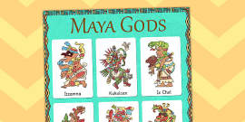 Maya Civilization Gods Beliefs Lesson Teaching Pack PowerPoint