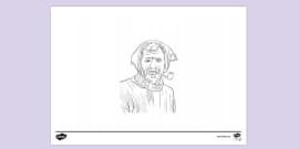 FREE! - Tom Oakley Colouring | Colouring Sheet - Twinkl