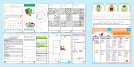 Back to School Activities Pack: Year 2 (teacher made)