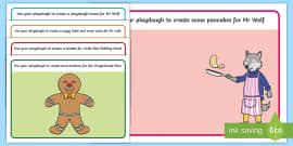 Word Cards to Support Teaching on Mr Wolf's Pancakes