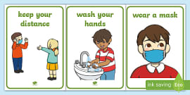 FREE! - To Stay Safe Social Distancing Colouring Sheets