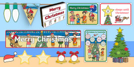 Christmas Bunting | Twinkl Display Resources (teacher made)