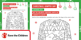 FREE! - Design a Jumper | Christmas Jumper Day Template | Twinkl