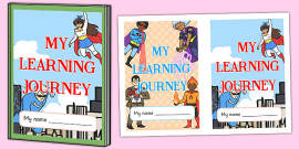Learning Journey Book Cover (teacher made) - Twinkl