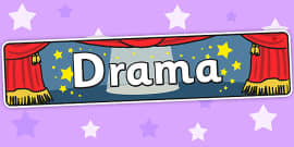 FREE! - Performing Arts Club Banner (teacher made)