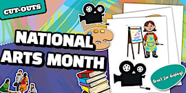 Design a National Arts Month Poster | Poster Making | Twinkl