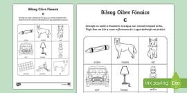 Alphabet Practice Worksheets Gaeilge | Aibítear na Gaeilge
