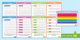 👉 KS2 Equivalent Fractions Bar Models Display Posters - Twinkl