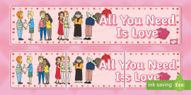 We Love to Write' Display Banner (teacher made) - Twinkl