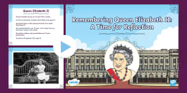 FREE! - KS2 The Life of Queen Elizabeth II PowerPoint | Twinkl