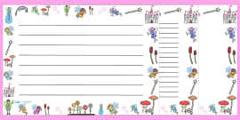 FREE! - Fairy Template Page Borders - KS2- Teacher Made Resource