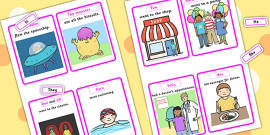 Pronoun Display Posters (teacher made)