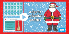 Advent Calendar Maths Challenges KS1 (teacher made) - Twinkl