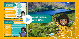 Human Features of England Differentiated Worksheets - geography