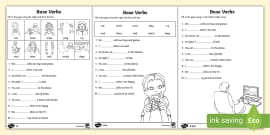 KS2 Verb List Word Mat - List of Verbs in English - Twinkl