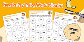 Pancake Day Word Search