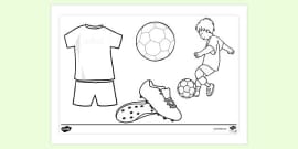 FREE! - Fitness PE Colouring Sheet | Colouring Sheets