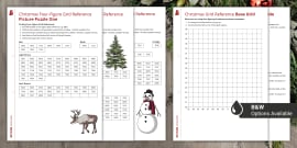 Christmas-Themed Homophones Worksheet (teacher made)