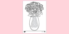 FREE! - Lancaster Rose Colouring | Colouring Sheet - Twinkl