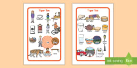 Indian Tiger Colouring Page (teacher made)