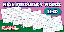 PAW Patrol: First 100 High Frequency Words Handwriting