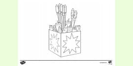 FREE! - Post Box Colouring | Colouring Sheet (teacher made)