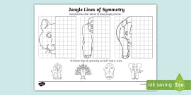 Draw The Other Half Symmetry Worksheet | Symmetry Resources