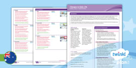 Year 1 HASS History Changes to Daily Life Unit Pack