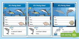 FREE! - Vibrant Orchid-Themed Party Invitations | Twinkl Party | KS1