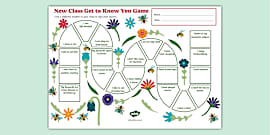 Getting to Know You Board Game (teacher made) - Twinkl