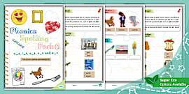 Year 1 Phonics Spelling Pack 7: ee, ea, ey, ie and y