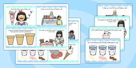 Ice Cream Parlor Word Cards Word Cards (Teacher-Made)