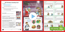 Whole School Assembly on Christmas PowerPoint (teacher made)